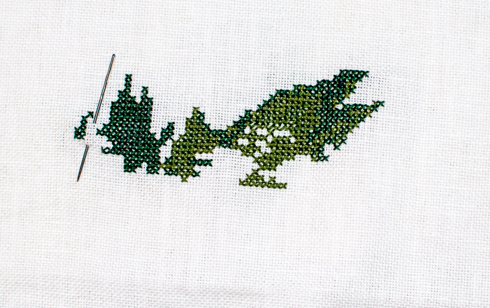 Committed Stitcher: Second Leaf