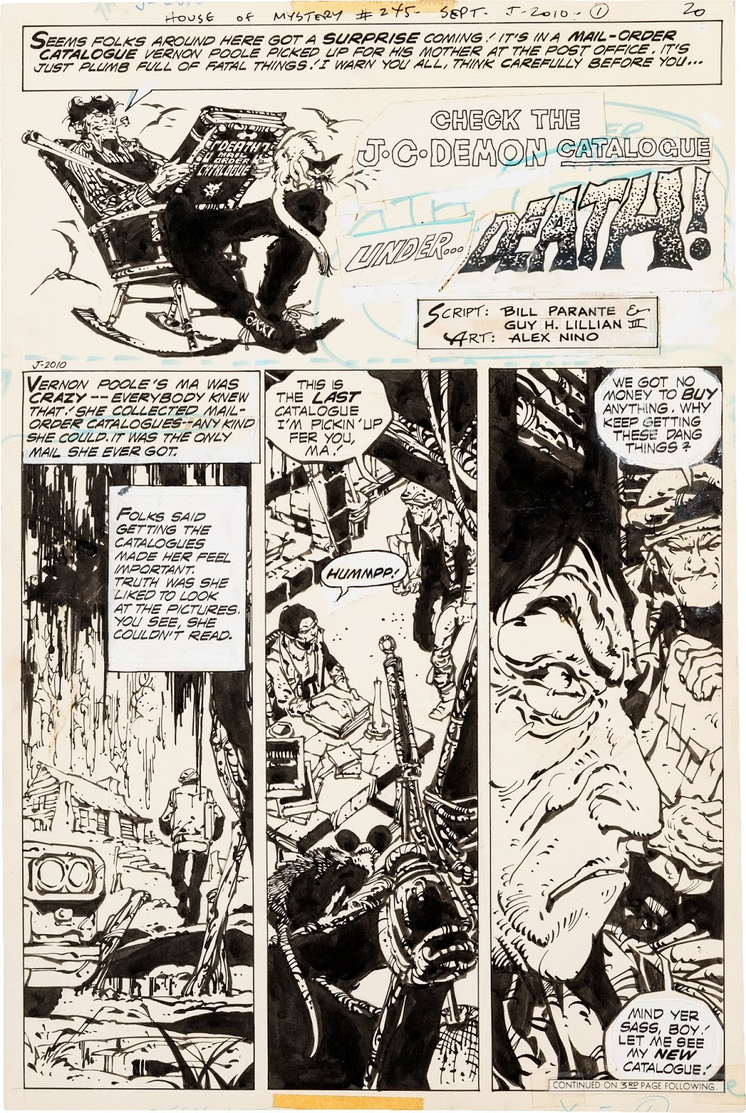 Diversions of the Groovy Kind: Black and White Wednesday: Alex Nino ...