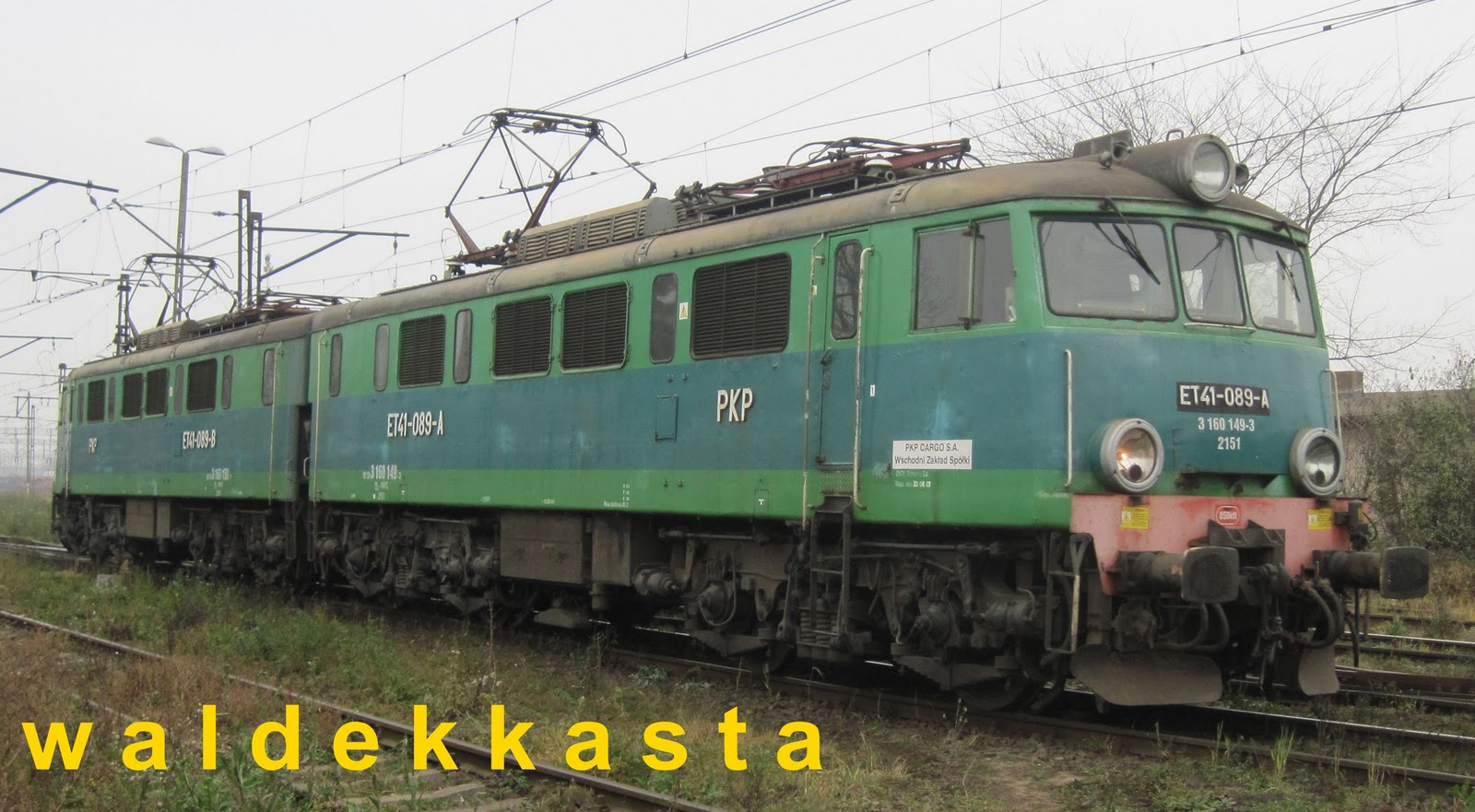 DZIWNE HOBBY - LOKOMOTYWY / STRANGE HOBBY - LOCOMOTIVES: ET41-089-A ...