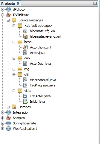 CRUD Hibernate 3 con Sql Server 2008 en NetBeans - Parte II.- Desarrollo ~ Desarrollo java, php y c#