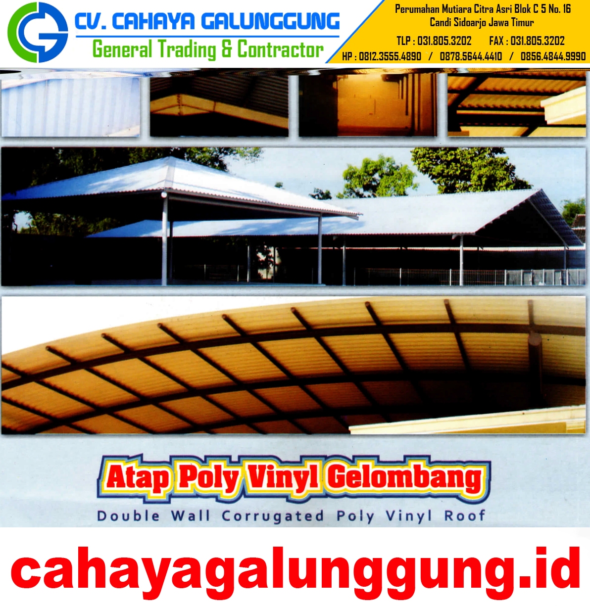 Harga Atap Pvc Roof Top 2018 | HARGA ATAP PVC 2018 | ROOF TOP | ATAP ...