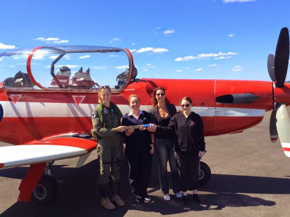 Women Pilots' Relay of Flight: A few more Pictures from the RAAF PC9 ...