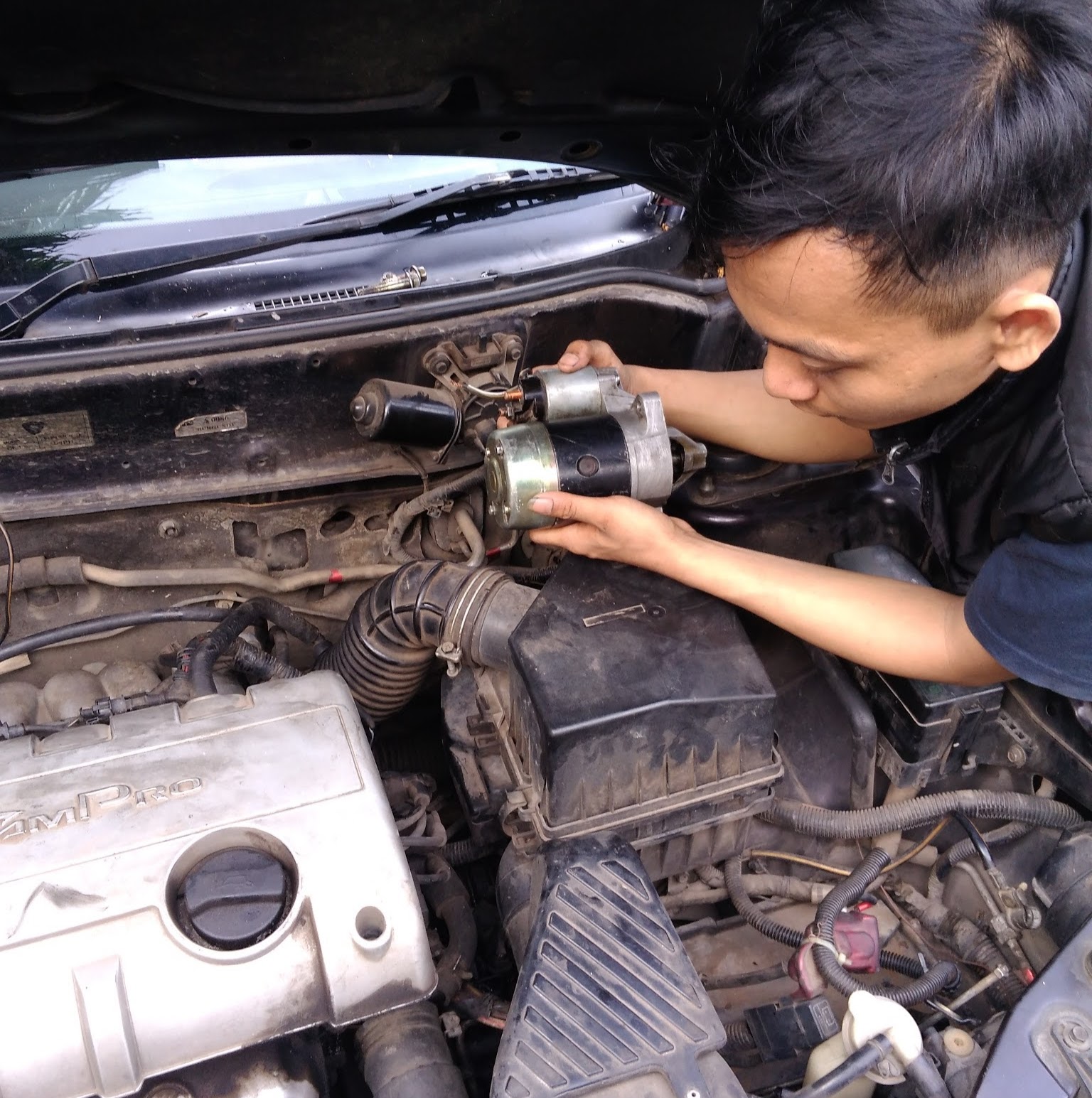 Gambar Mekanik Mobil - Belajar Menggambar