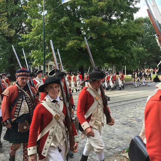 His Majesty's Marines (British Marines): Battle of Germantown at ...