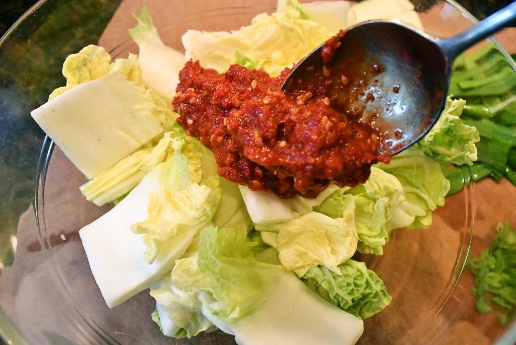 Recipes for Tom: Asazuke hakusai kimuchi / quick napa cabbage kimchi