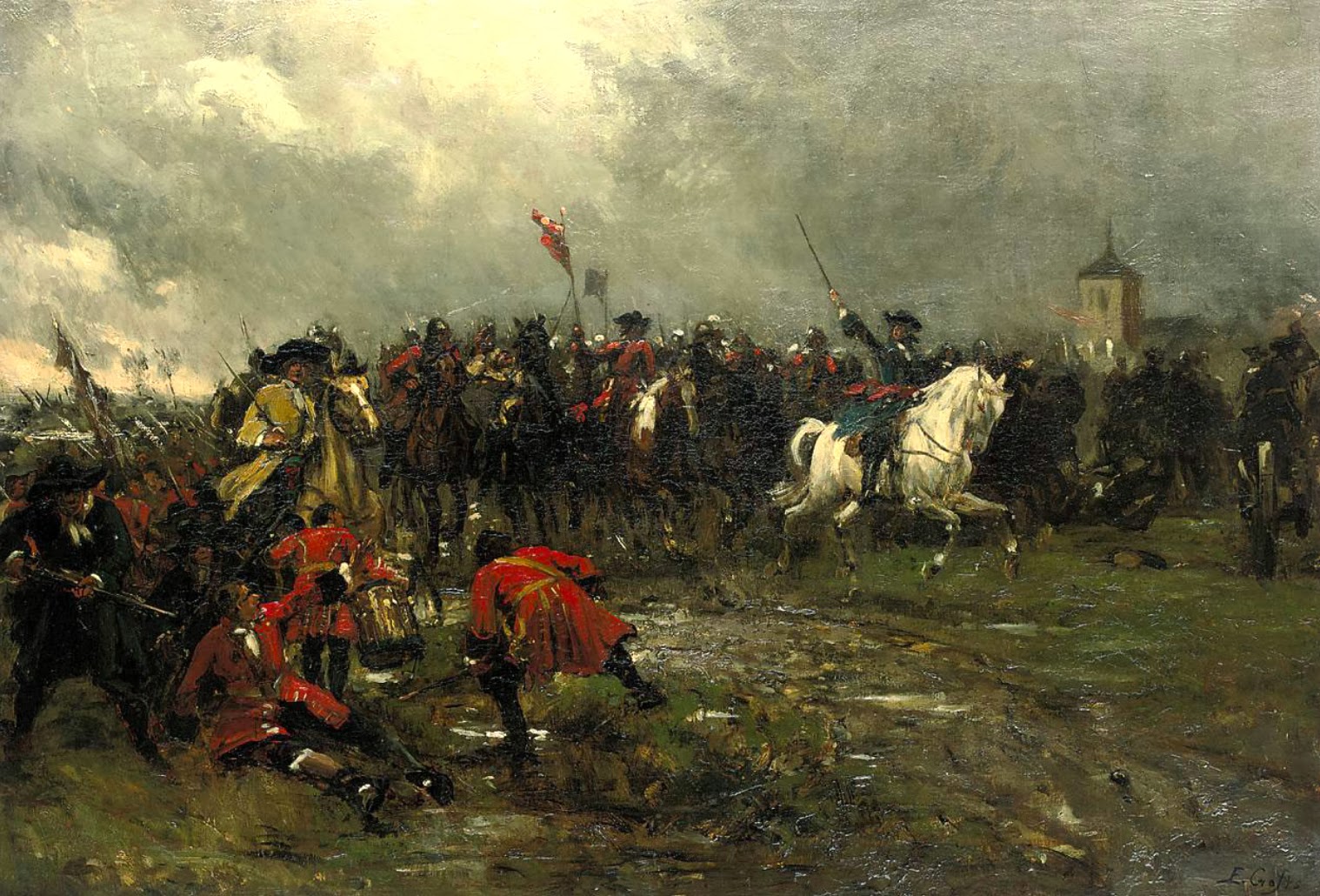 Victorian British Painting: Ernest Crofts