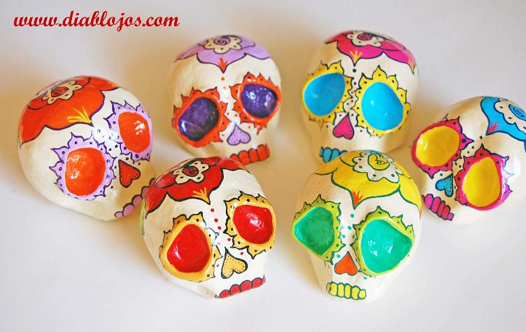 Diablo Jo's Rockabilly Accessories: Diablo Jo's New clay Sugar Skull ...