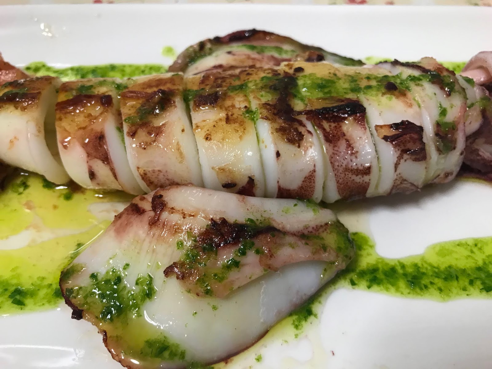 COCINAR ES UN SENTIMIENTO: CALAMAR A LA PLANCHA