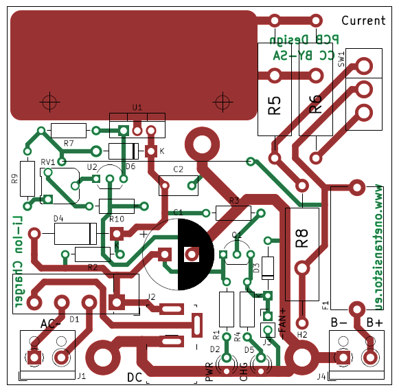 LM317 Lithium Ion Battery Charger · One Transistor
