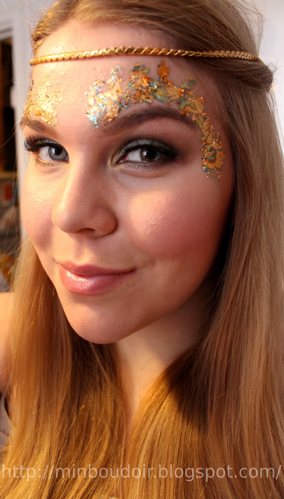 Min Boudoir: Green Fairy / Forest Nymph makeup