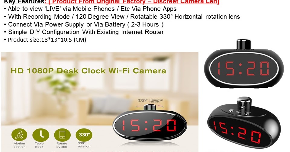 Spy Camera Hidden Camera wifi pinhole Mini Gps Tracker audio recorder ...