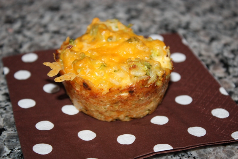Christy Robbins: Brocolli and Rice Cupcakes