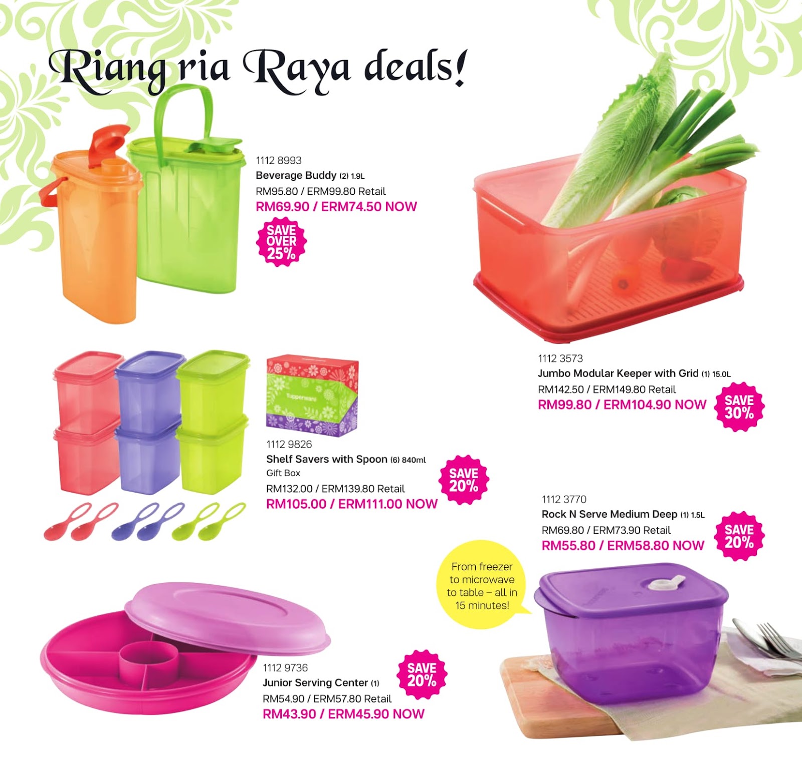 Promo Tupperware Indonesia & Malaysia Blog: Tupperware Malaysia Flyer ...
