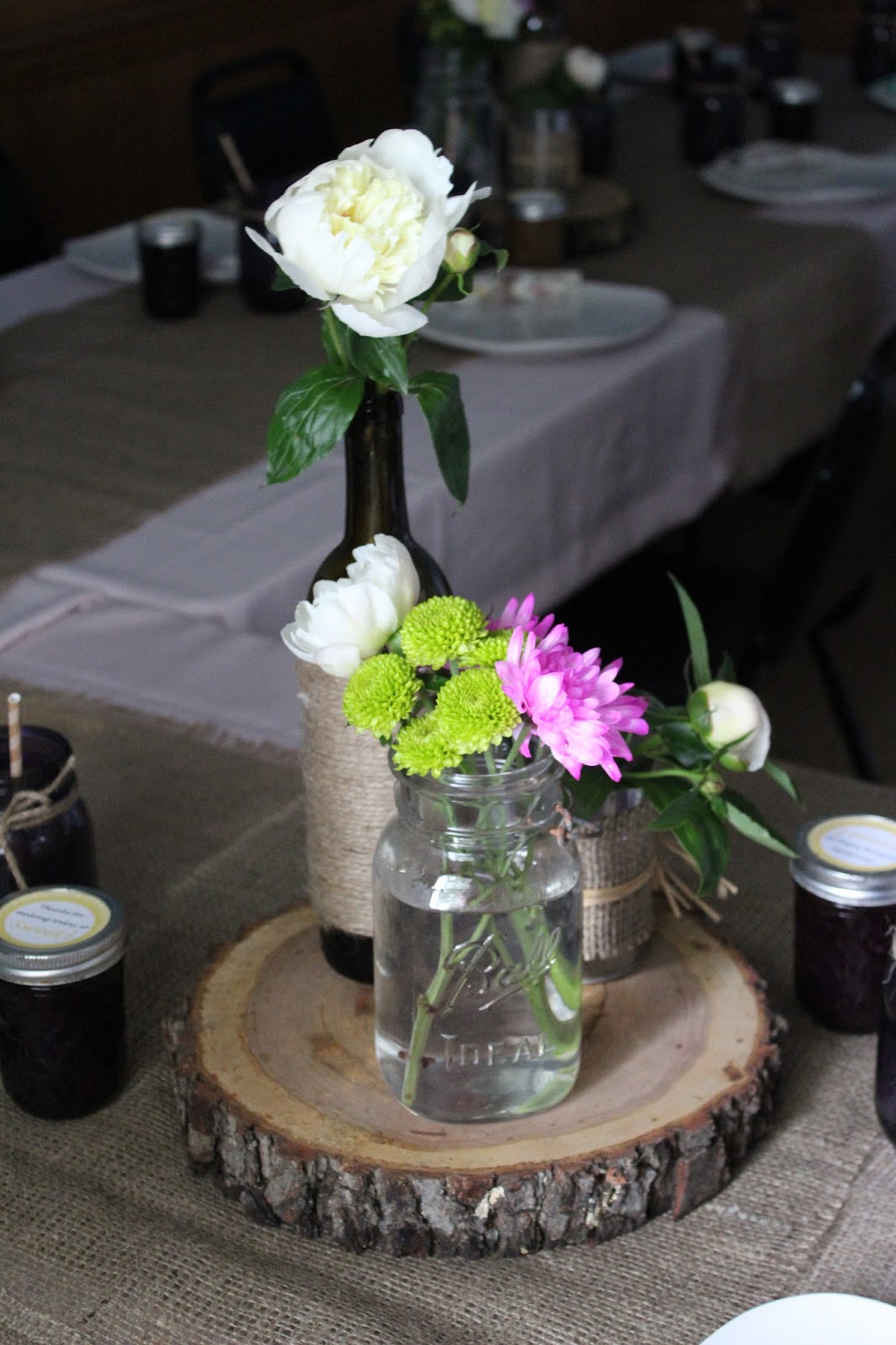 The Purple Front Door: Rustic Chic Baby Shower Decor