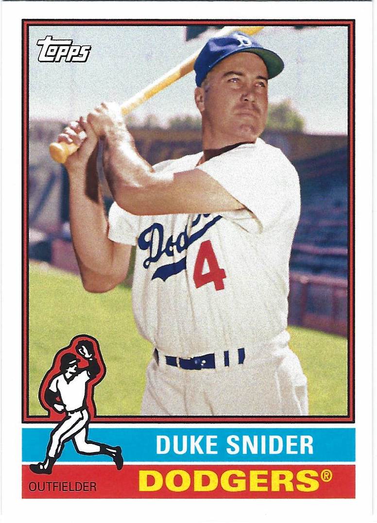 Cardboard Greats: Top 5 Cards: Duke Snider