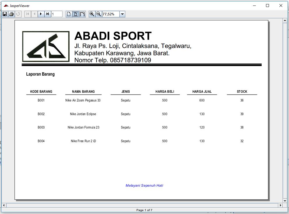 Download Program Java NetBeans Dilengkapi Laporan dengan iReport - Eka ...