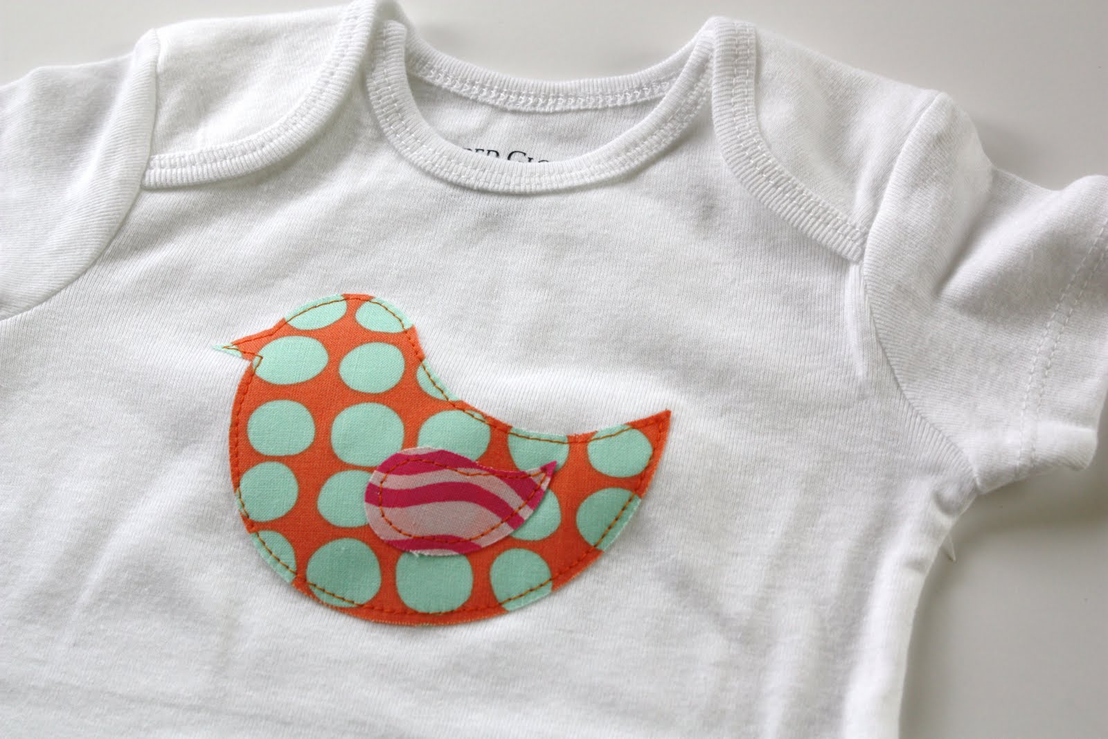 Accuquilt GO! Baby Cutter Project: Appliqued Onesie - Sew Much Ado