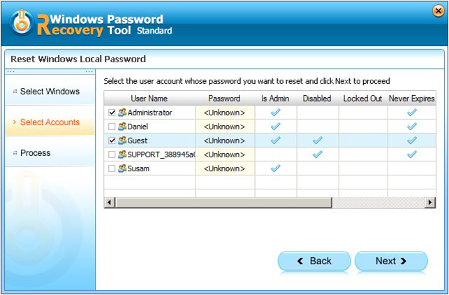 Windows 8.1/8/7 Password Reset