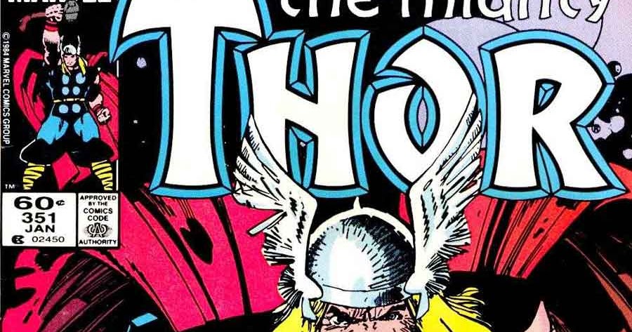 Thor #351 - Walt Simonson art & cover - Pencil Ink