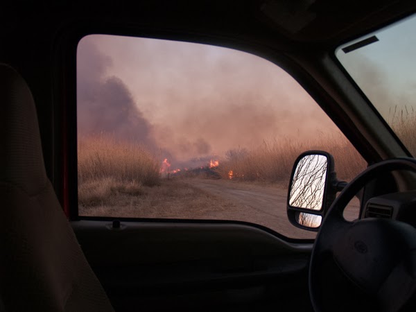 Terlingua Dreams: Fire at Moody Ranch