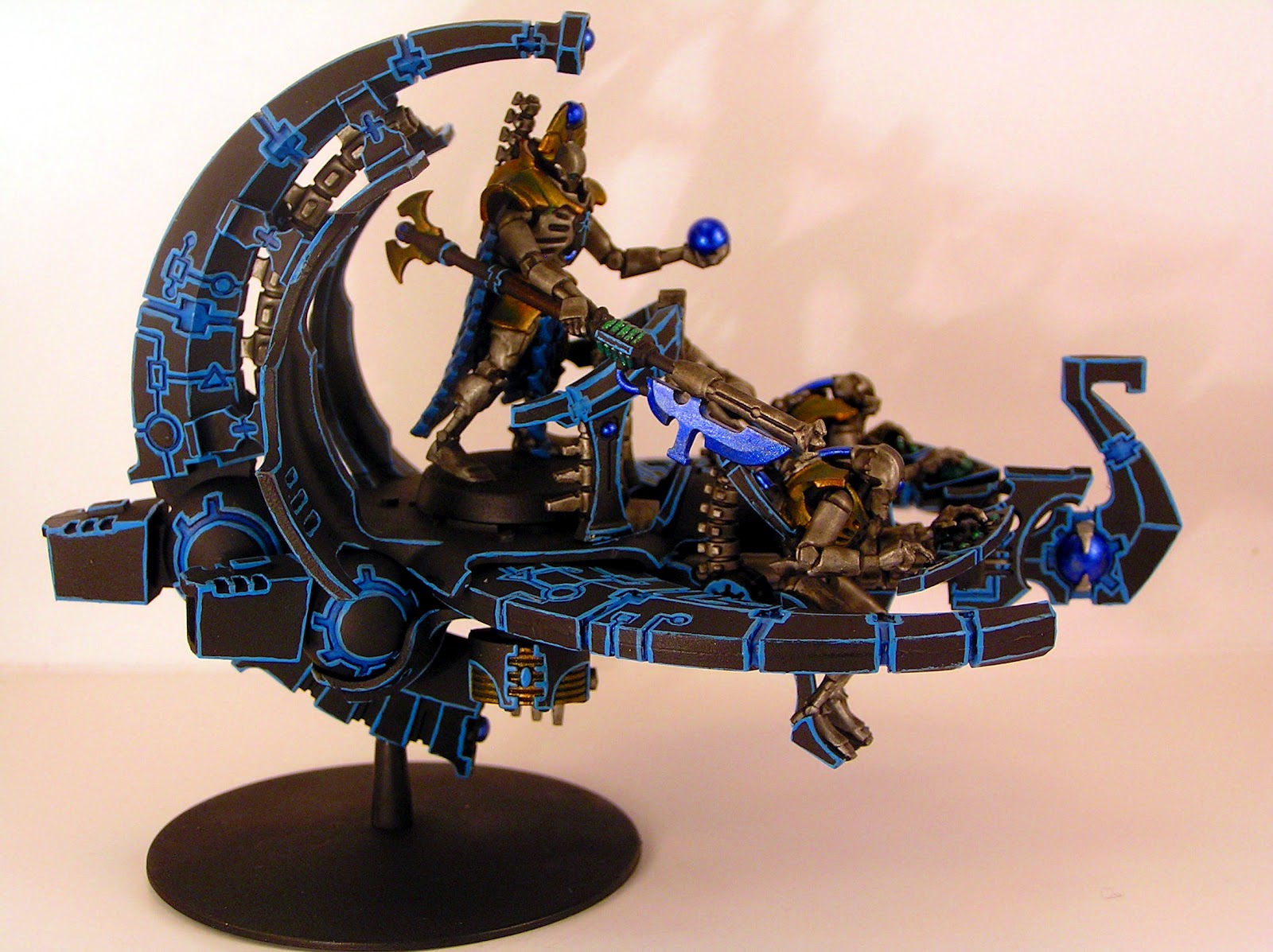 Florida Miniature Painting: Necron Catacomb Command Barge