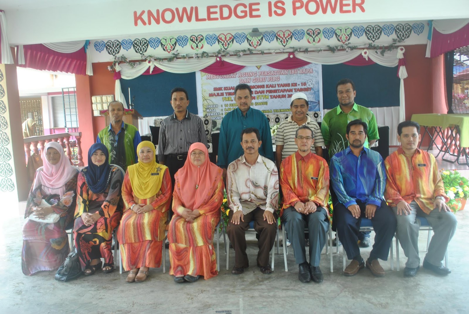 SMK KUALA TELEMONG: MAJLIS PERMUAFAKATAN AKADEMIK DAN MESYUARAT AGUNG PIBG