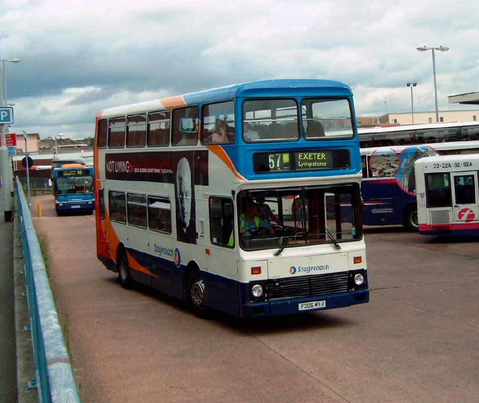 Southern England Bus Scene: Exeter in 2006