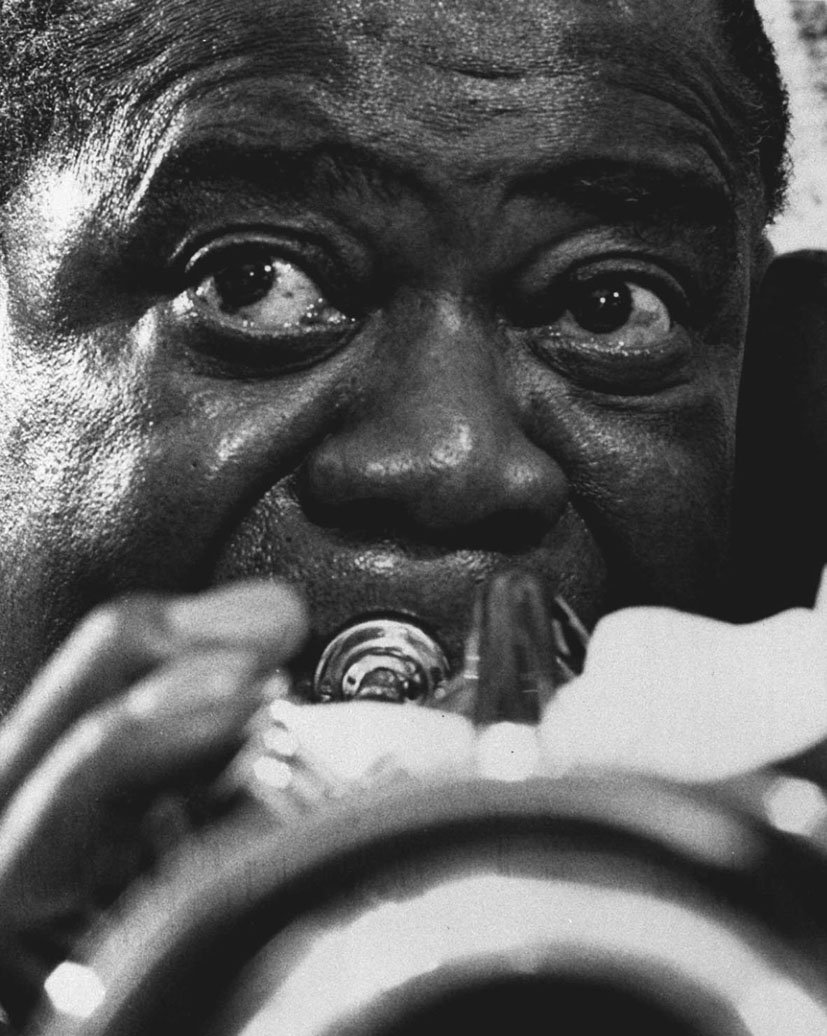 las caras del cine2: Louis Armstrong