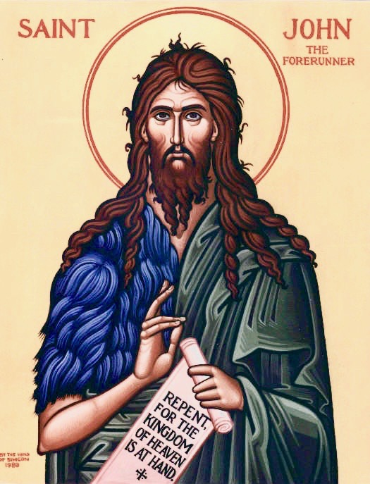 Ian's Blog: Second Sunday of Advent: John the Baptist: Icon in the ...