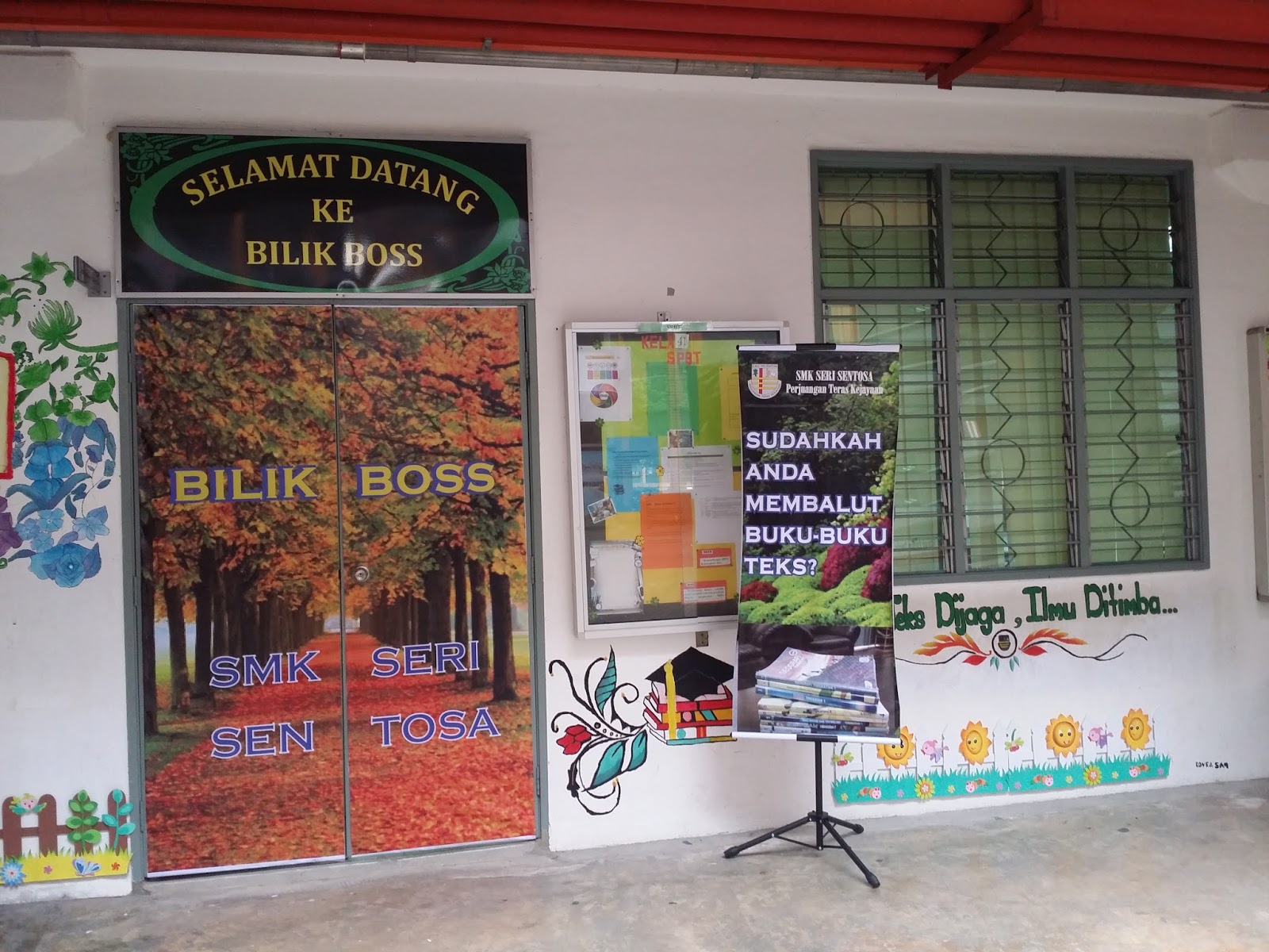 SPBT SMK SRI SENTOSA KL: BILIK BOSS SMK SERI SENTOSA SEBELUM & SELEPAS