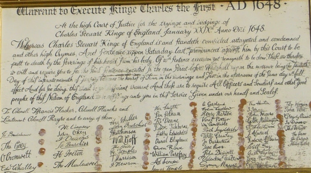 Conservative History Journal: Execution of Charles I January 30, 1649