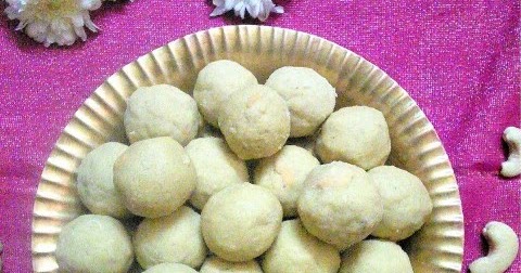 Moong dal flour Ladoo - Pasiparuppu maavu Urundai | Nei Vilanga