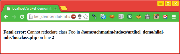 PERBEDAAN FUNGSI INCLUDE(), INCLUDE_ONCE(), REQUIRE DAN REQUIRE_ONCE ~ alfii