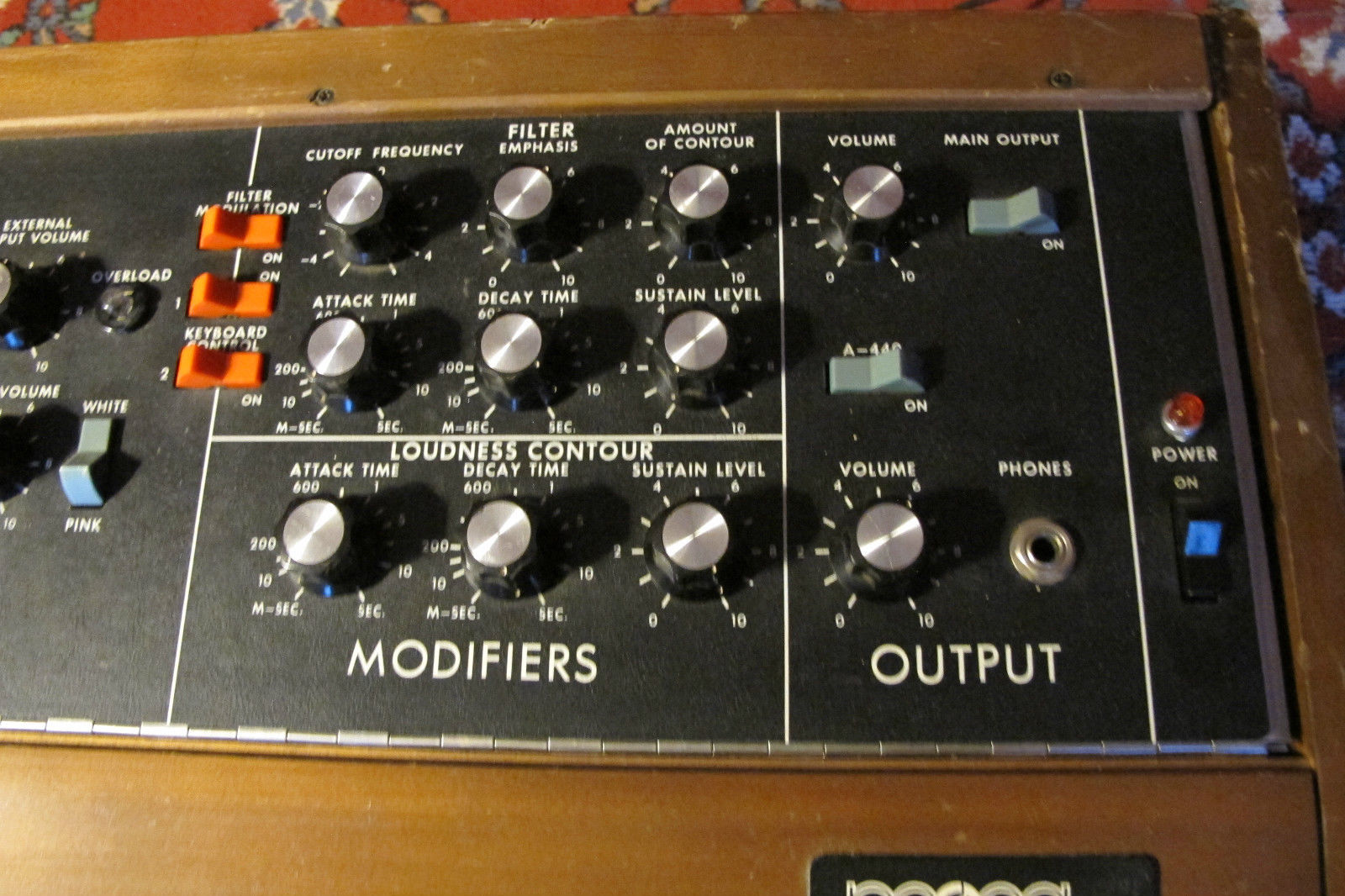 MATRIXSYNTH: Original Moog MiniMoog Model D Signed By Bob Moog