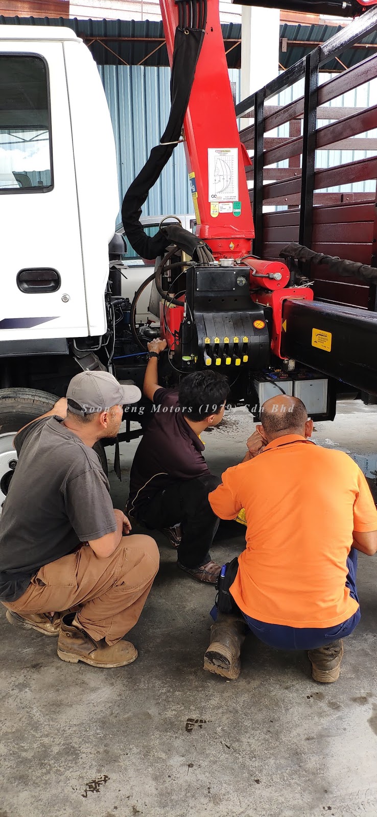 SANY PALFINGER SPK8500 CRANE COMMISSIONING & TRAINING