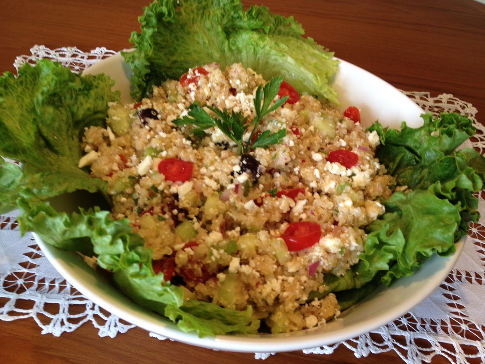 Las Recetas de Libertad: Ensalada con Quinoa