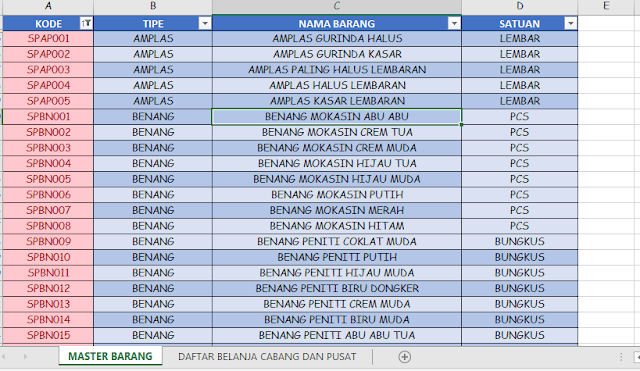 CARA MEMBUAT VLOOKUP DI SHEET YANG BERBEDA PADA EXCELL - Maul's Note