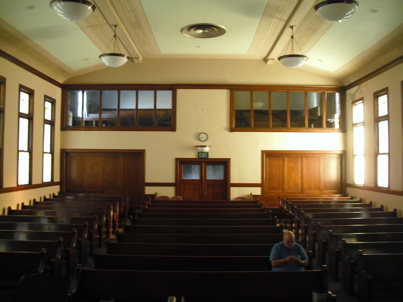 Historic LDS Architecture: Eighth Ward (Salt Lake): Chapel Interior