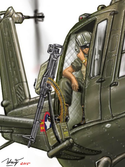 Stories and Art: VNAF - 215th HS - Phi đoàn 215 "Thần Tượng" - The crew