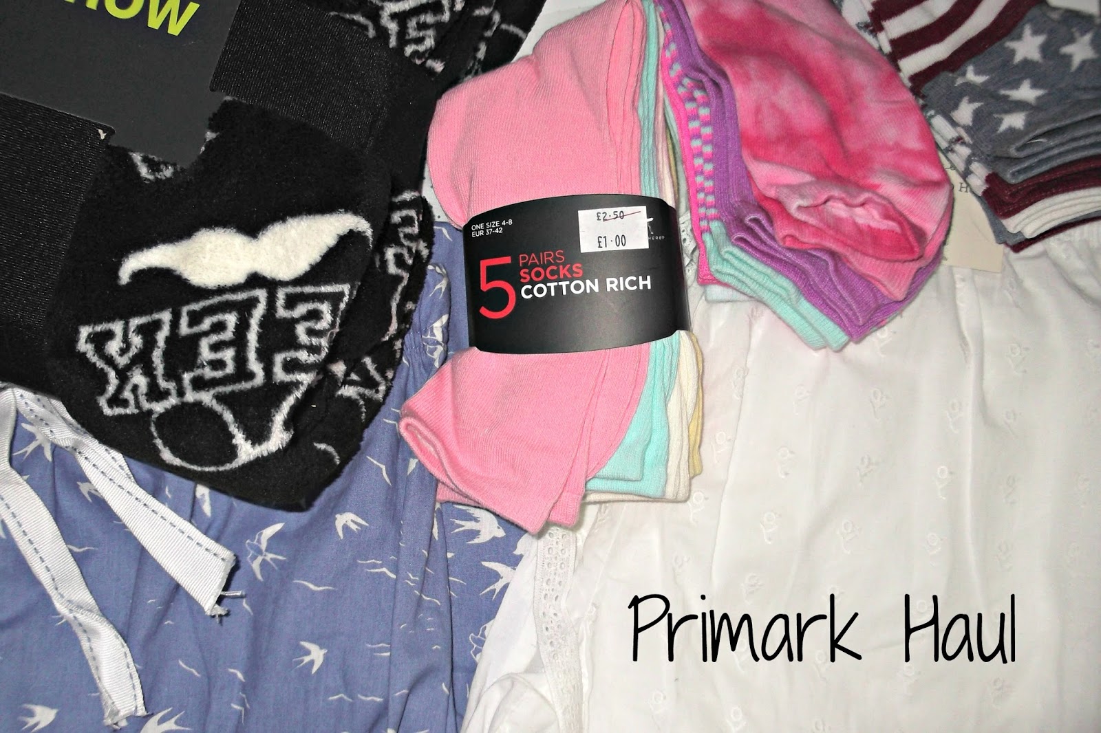 Tea and lipsticks: Primark Haul - September 2013