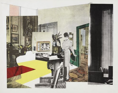 Drawings by numbers...: Richard Hamilton collage