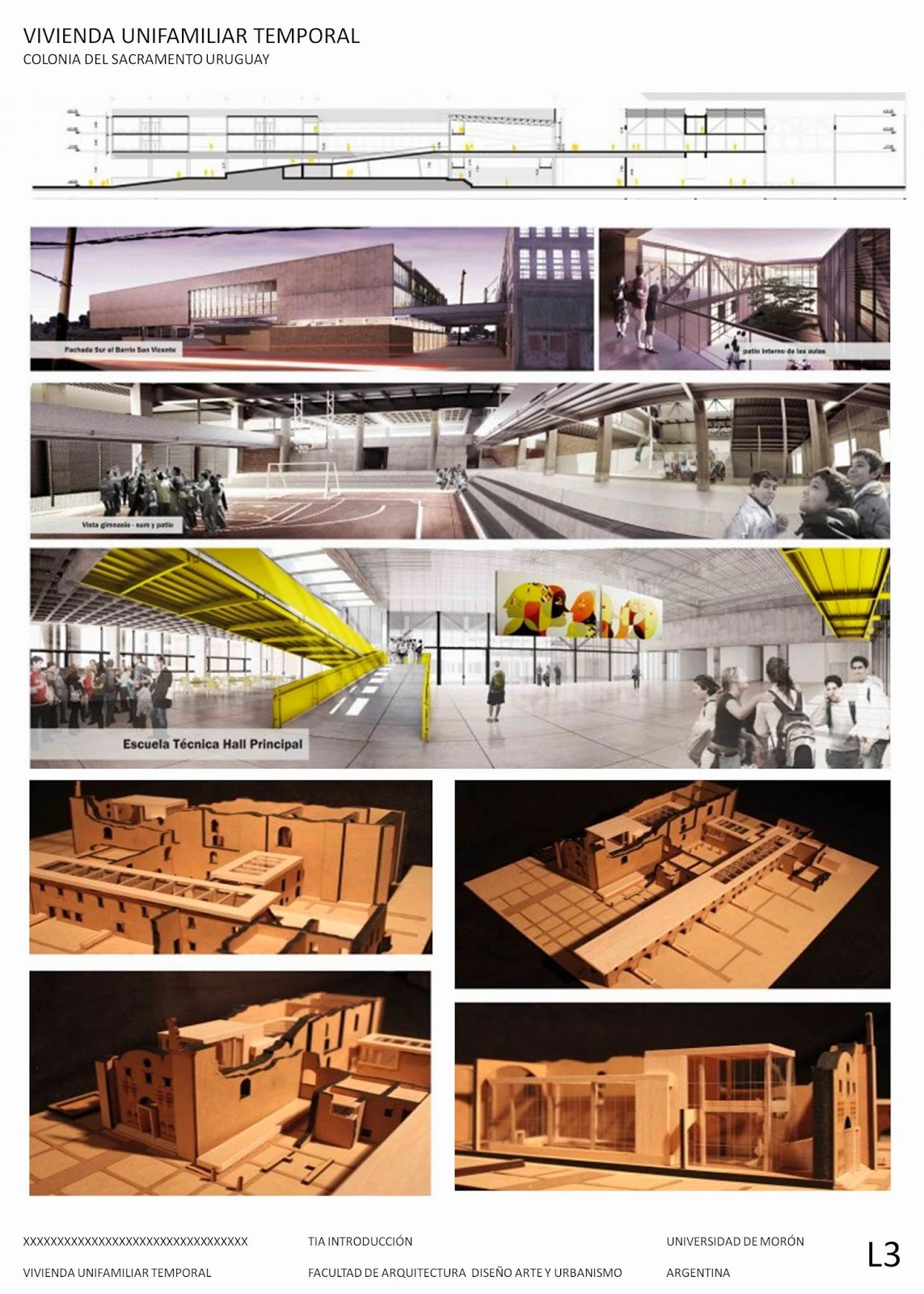 Arquitectura 1: MODELO DE LÁMINAS - TIL