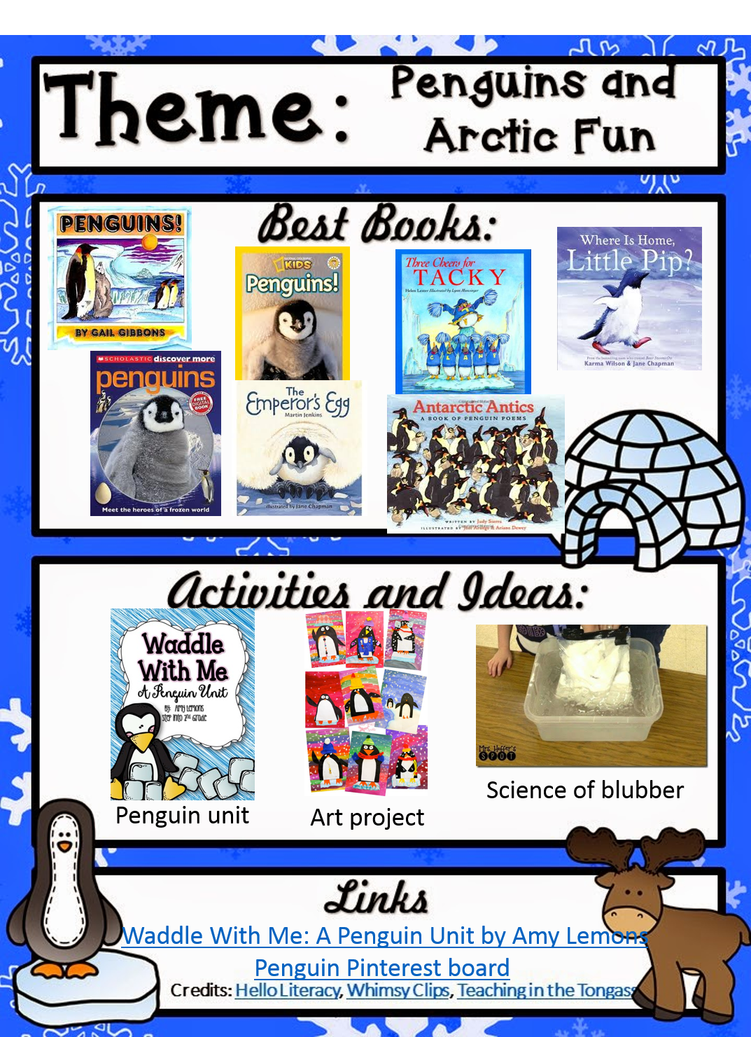 On the Go Teacher Mama: Thematic Thursday: Penguins