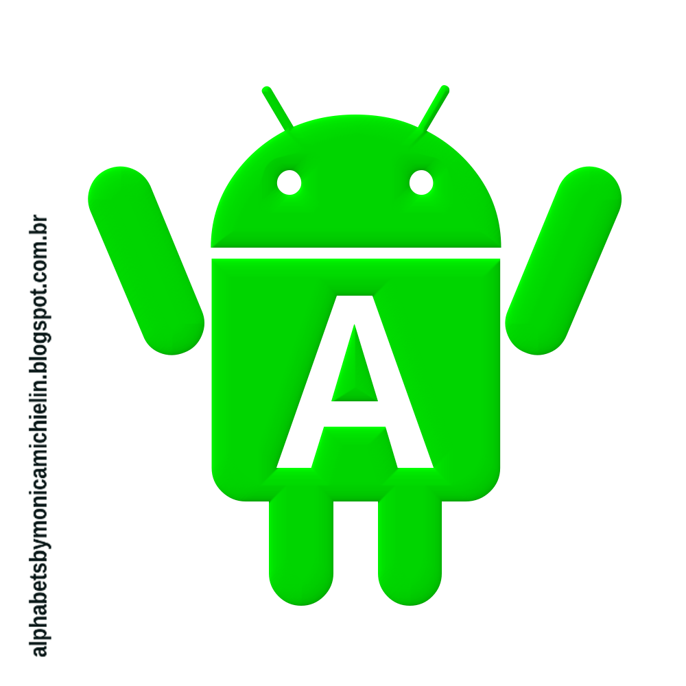 M. Michielin Alphabets: #ANDROID ALPHABET