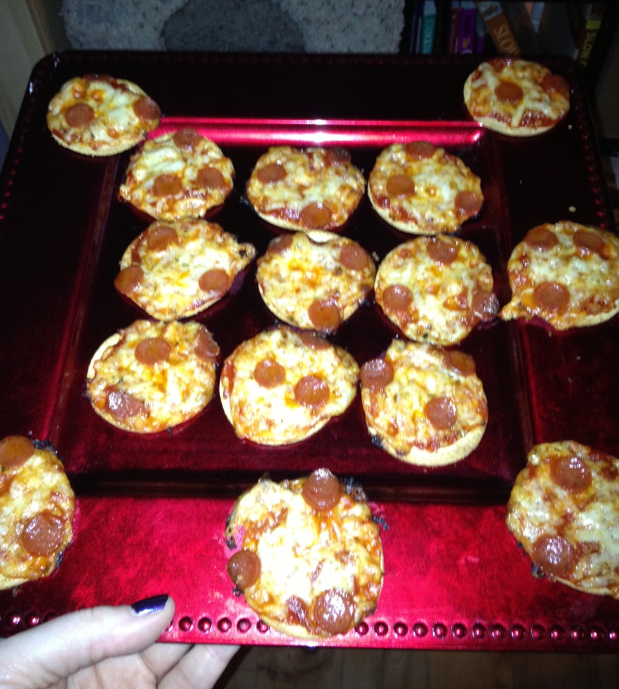 .:JerseyGirlDesign:.: recipe box: healthy pizza bites!