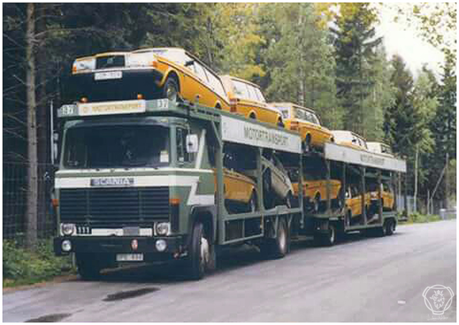 SCANIA: Scania 111 Motortransport VOLVO