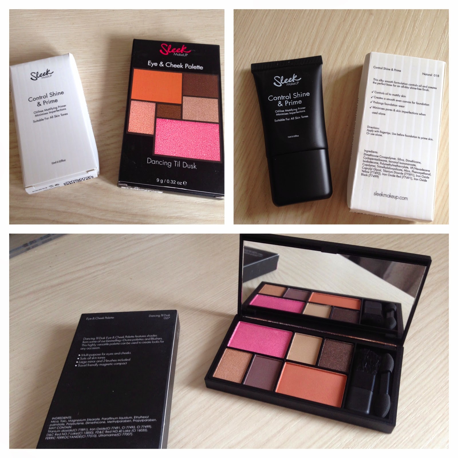 First Impressions & Swatches of NEW Sleek Products!: Eye & Cheek ...