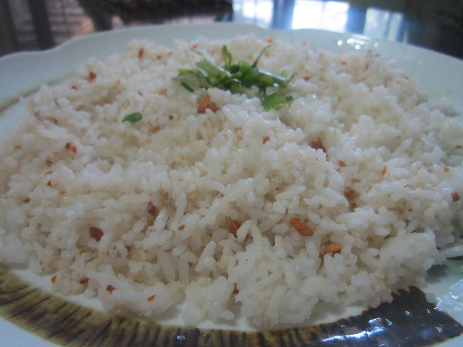 .: STEAMED CREAM DORY WITH TOASTED GARLIC AND GREEN ONIONS