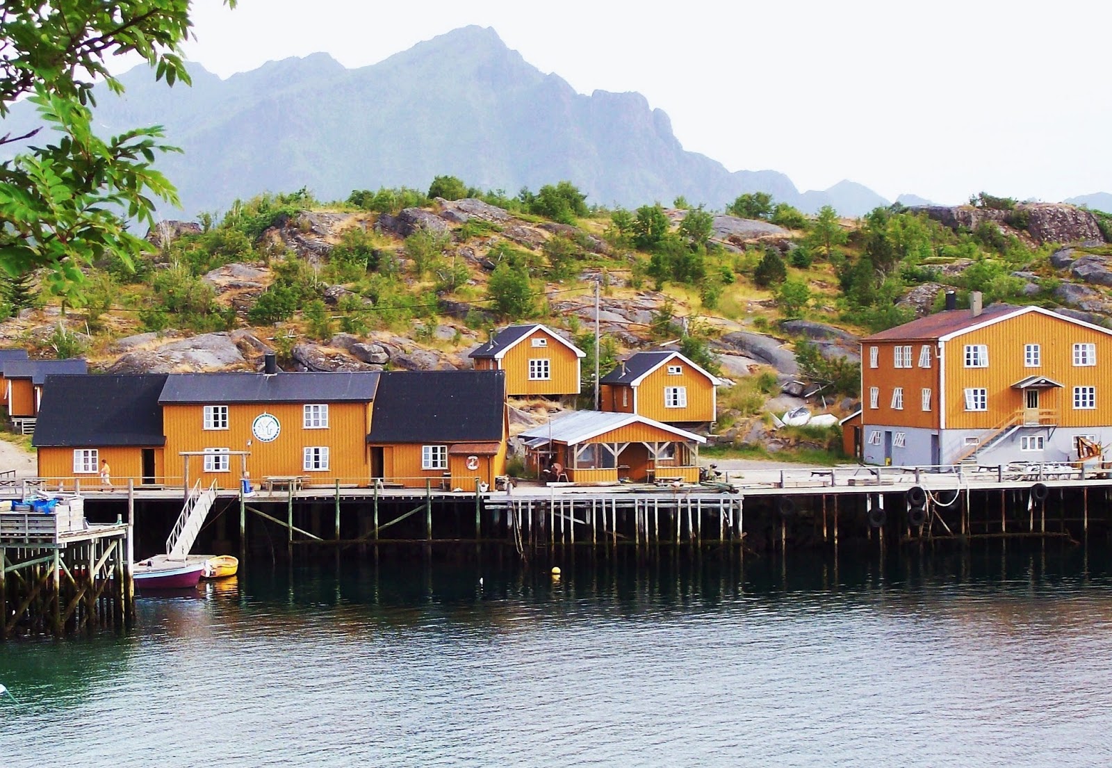 Ultima Thule: Stamsund, Lofoten Islands- cheerful scenery plus a ...