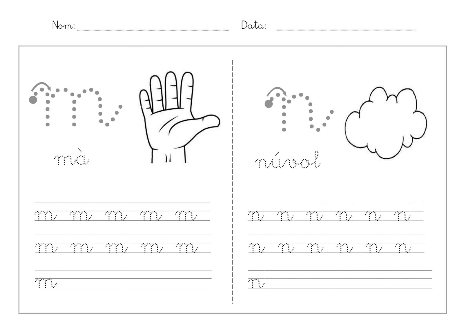 Caligrafia ABC. - Atividades de Caligrafia